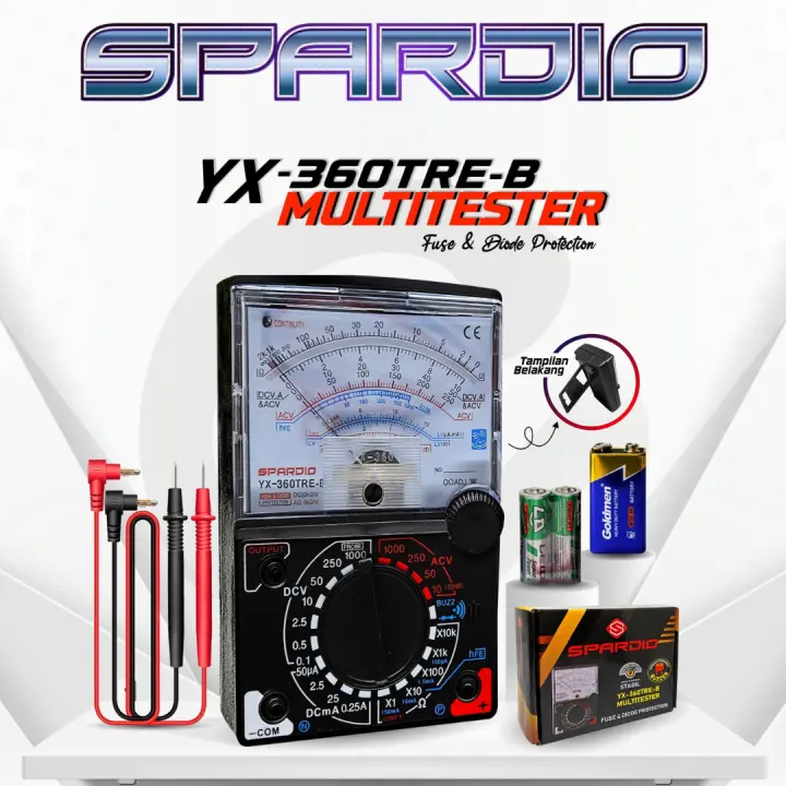 Multitester Spardio YX-360TRE-B | Lazada Indonesia