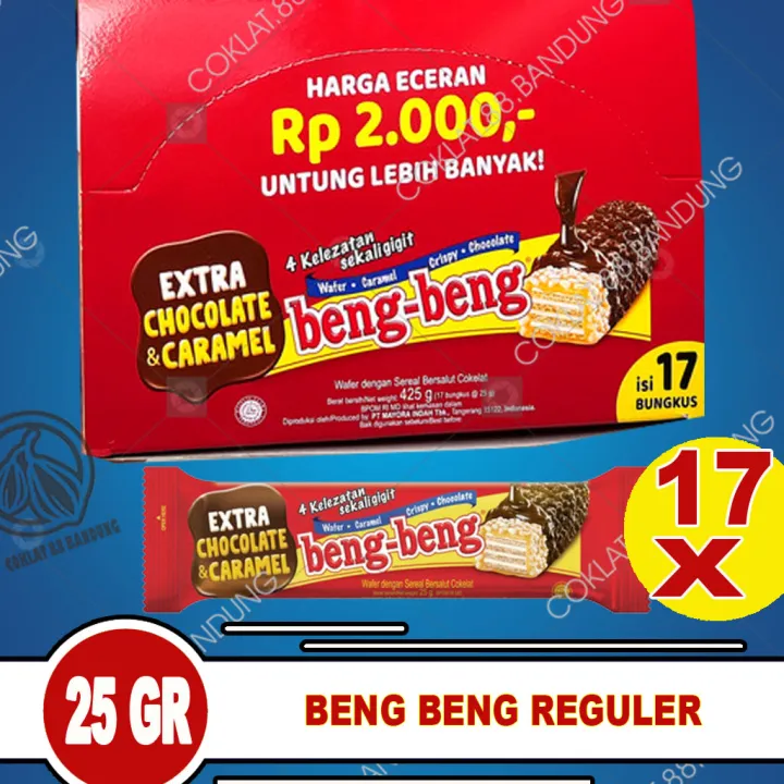 BENG BENG 1 BOX ISI 17, BENG BENG REGULER 1 DUS, BENGBENG 1 BOX WAFER ...