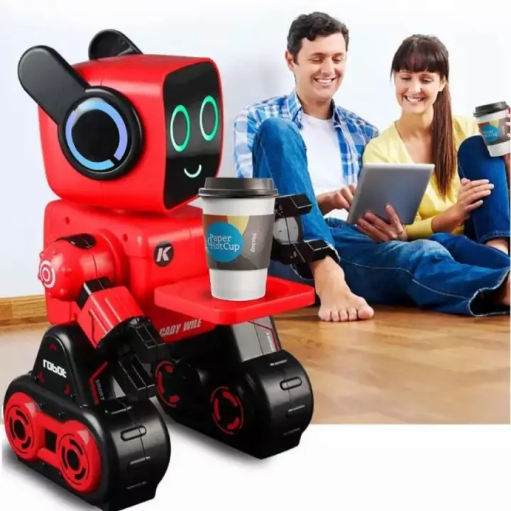 Robot Pintar Eksklusif Mainan Anak Anak Kreasi Edukasi Kreatif - Merah ...