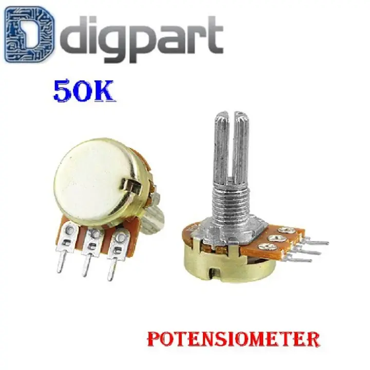 Potensio Potensiometer B50K Mono 50k | Lazada Indonesia