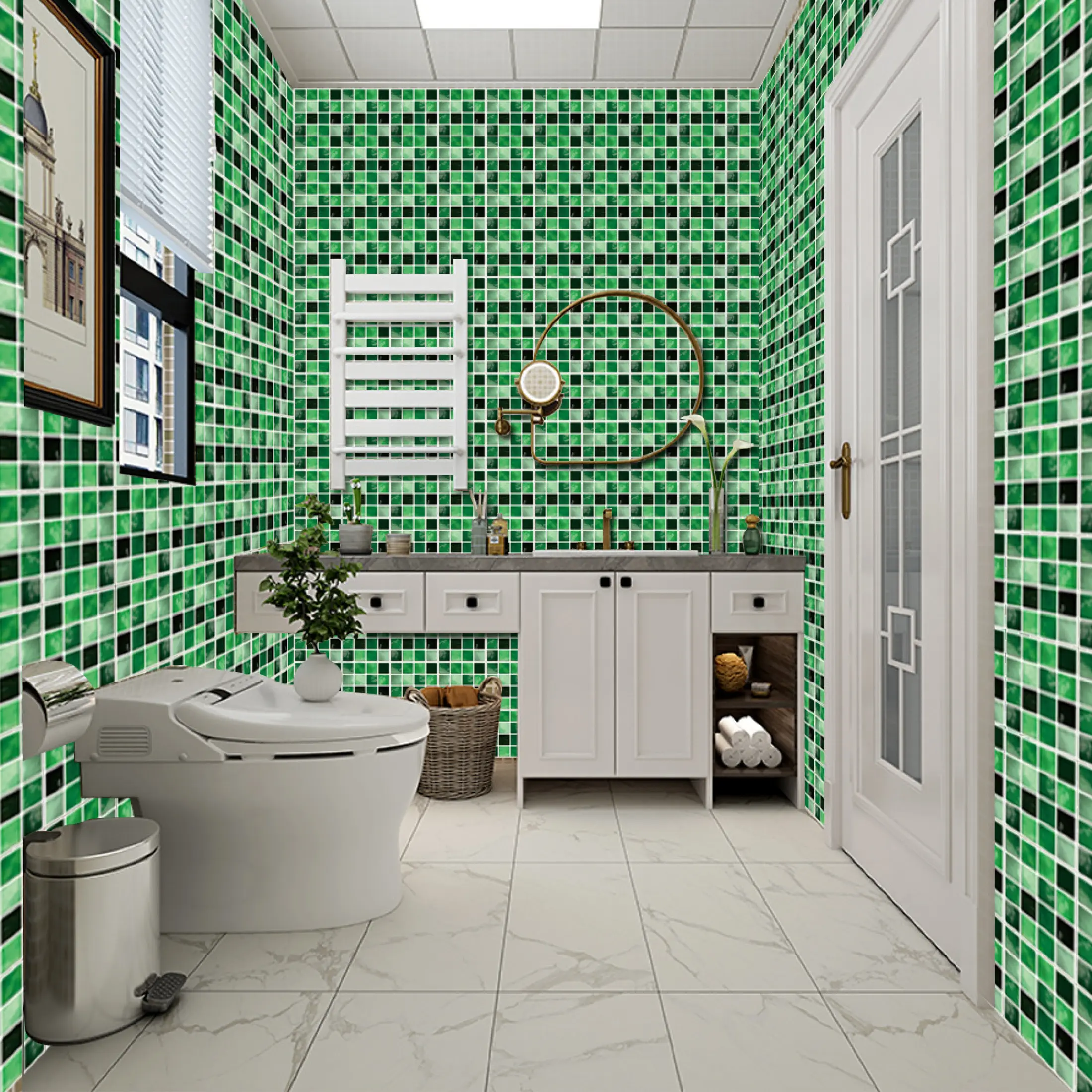 Jual Stiker dinding wallpaper kamar tidur - Stiker dinding dapur ...
