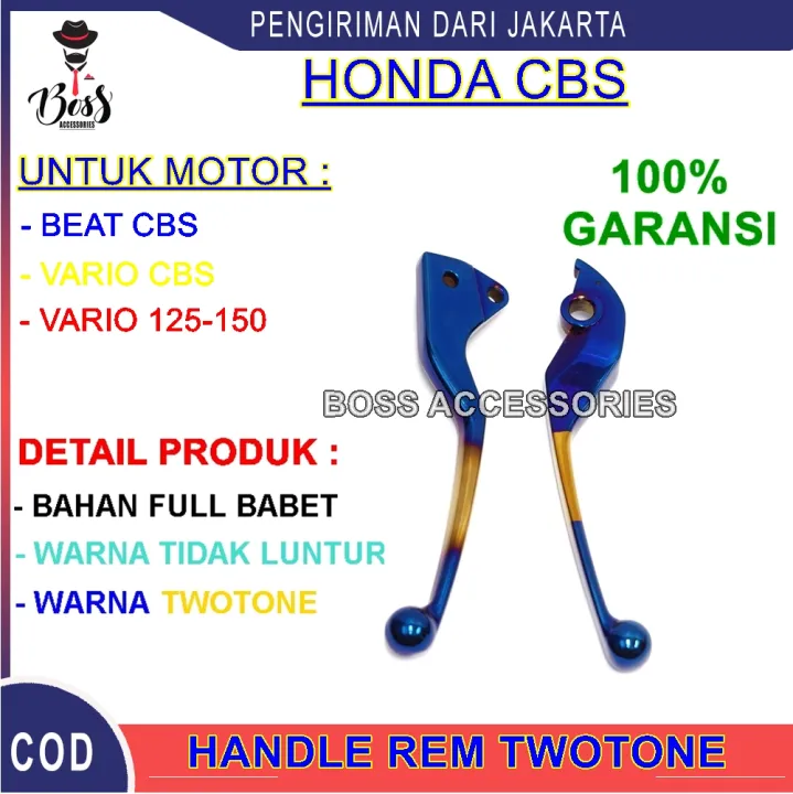 Rem Tangan Motor Honda/Handle Rem Honda Beat CBS ISS 2020 Twotone ...