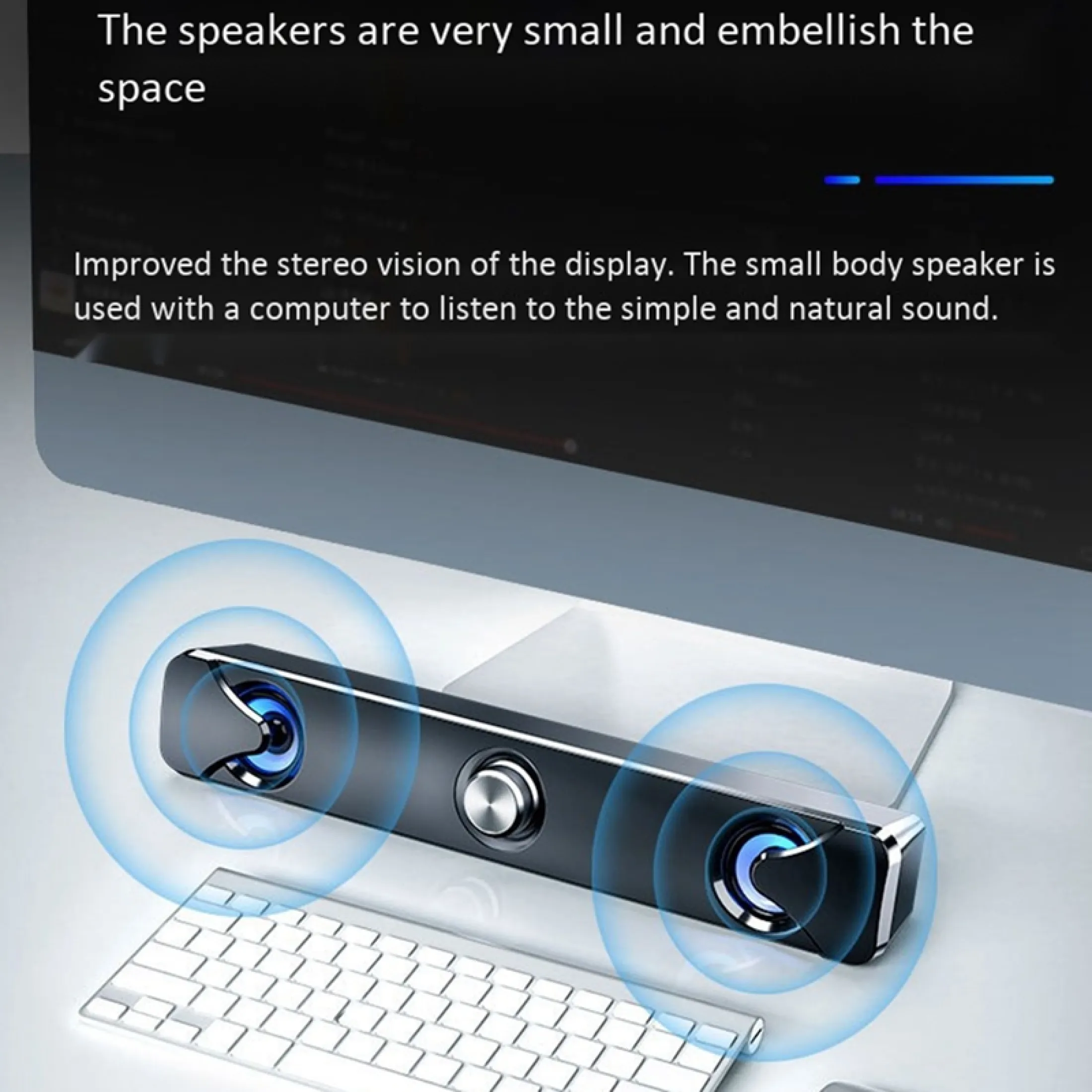 Two way speaker connection to computer