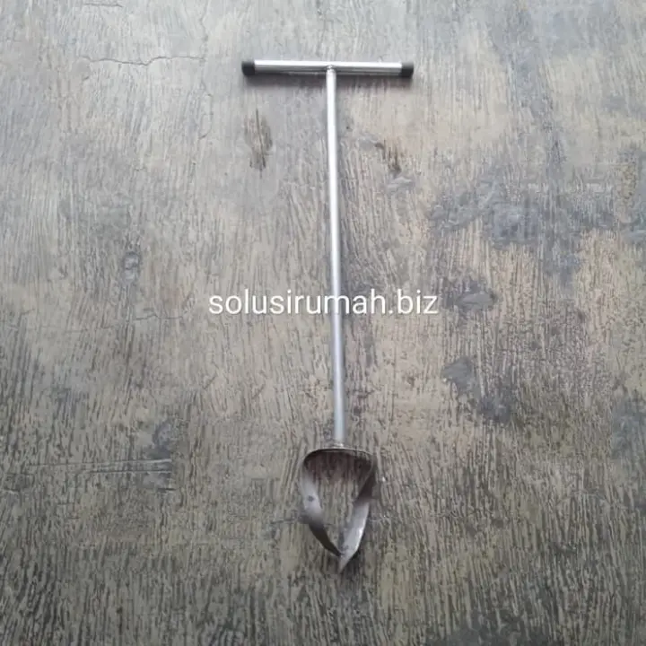 alat bor biopori pelubang tanah alat gali bor tangan 120*40CM*3CM*2MM ...