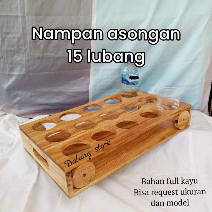 nampan asongan 15 lubang tempat minuman botol dan gelas cup | Lazada ...