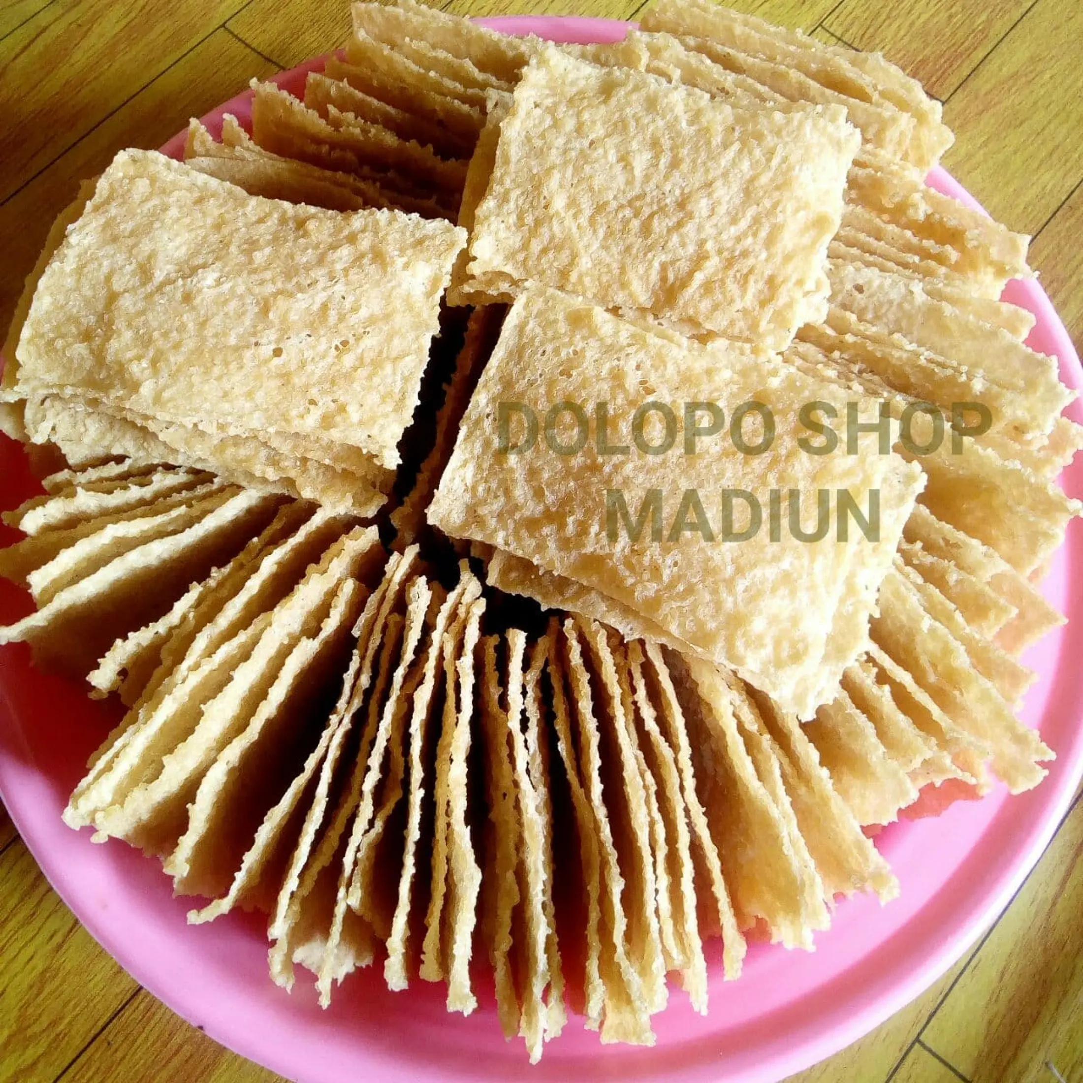 Jual Oleh-oleh Khas Madiun Kerupuk Krupuk Lempeng / Kerpuk Puli ...