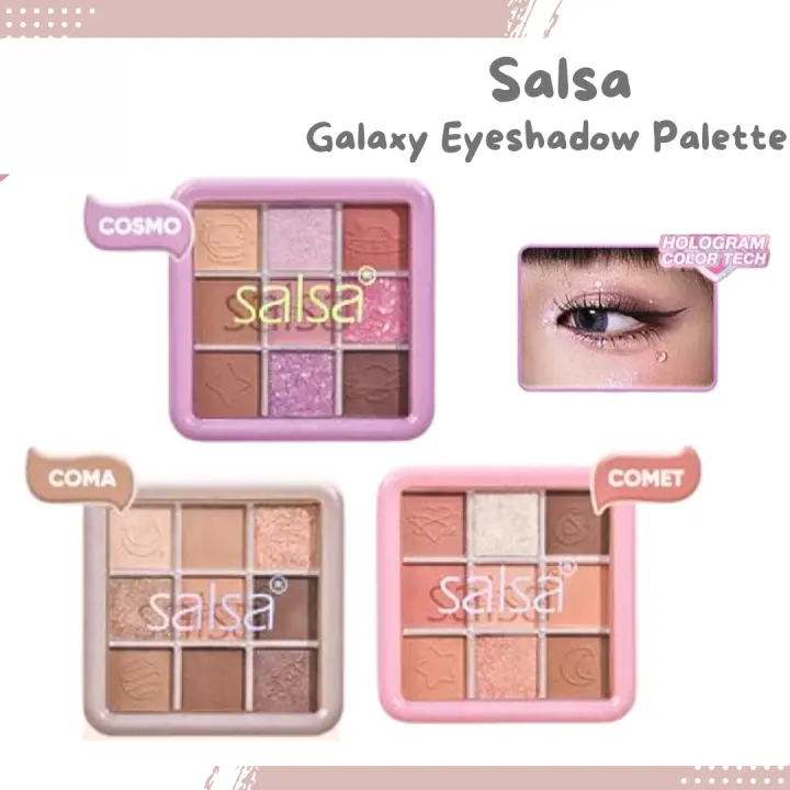 Salsa Galaxy Eyeshadow Palette/Perona Mata | Lazada Indonesia