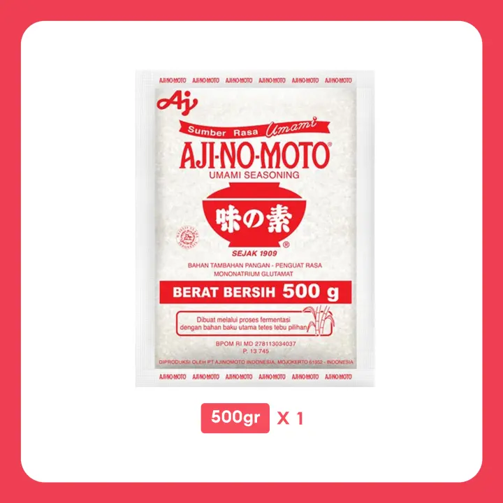 AJI-NO-MOTO Penyedap Rasa 500gr | Lazada Indonesia