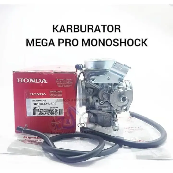 KARBURATOR MEGA PRO MONO SHOCK NEW HONDA KUALITAS ORISINIL ORI KARBU ...